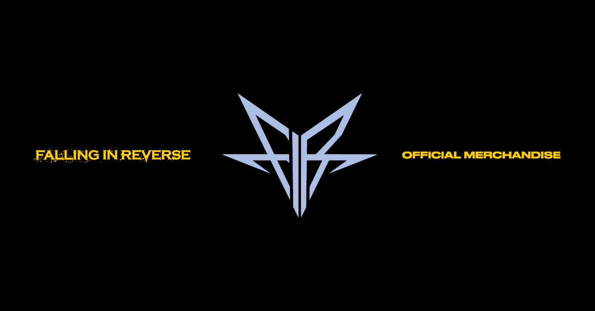 Fallen In Reverse Logo Falling In Reverse Popular Monster Text Metal